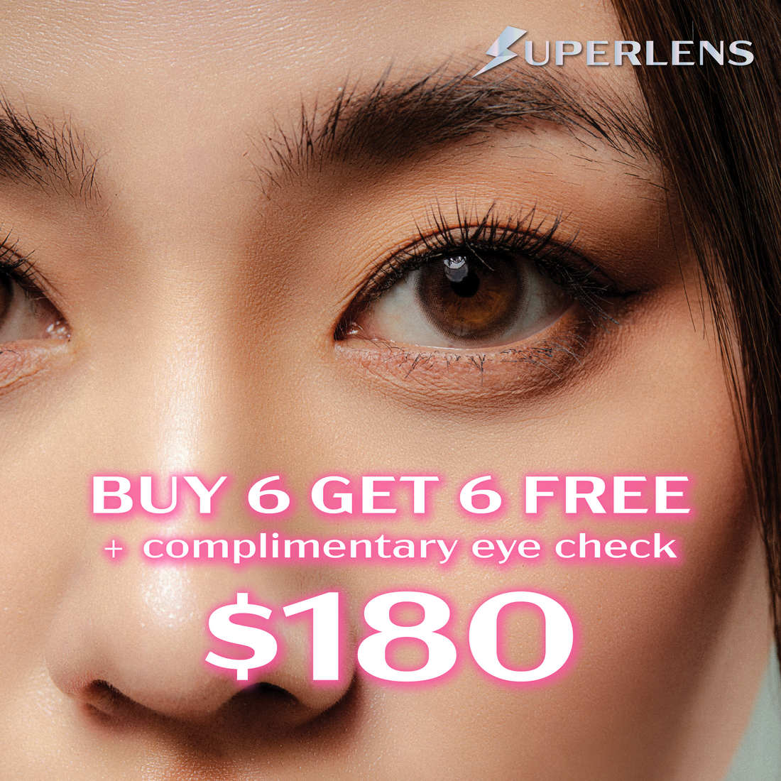 Superlens Monthly Lenses – Mellow and Hyper Series + Eye Check Include ...